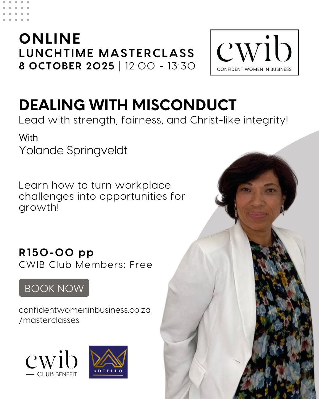 CWIB Online LunchTime MasterClass | skybookings.com